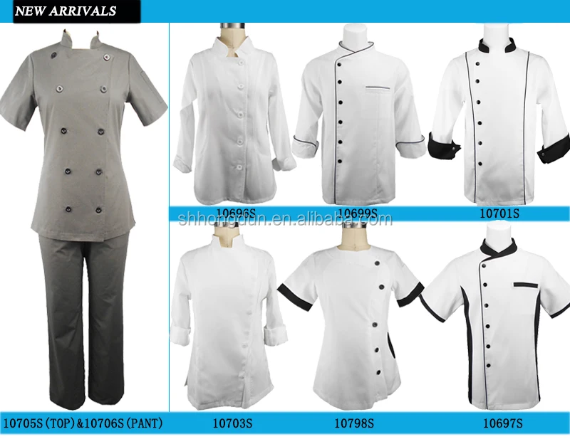 Wholesale Hotel Design Chef Uniform Cooking Wear Restaurant Chef ...