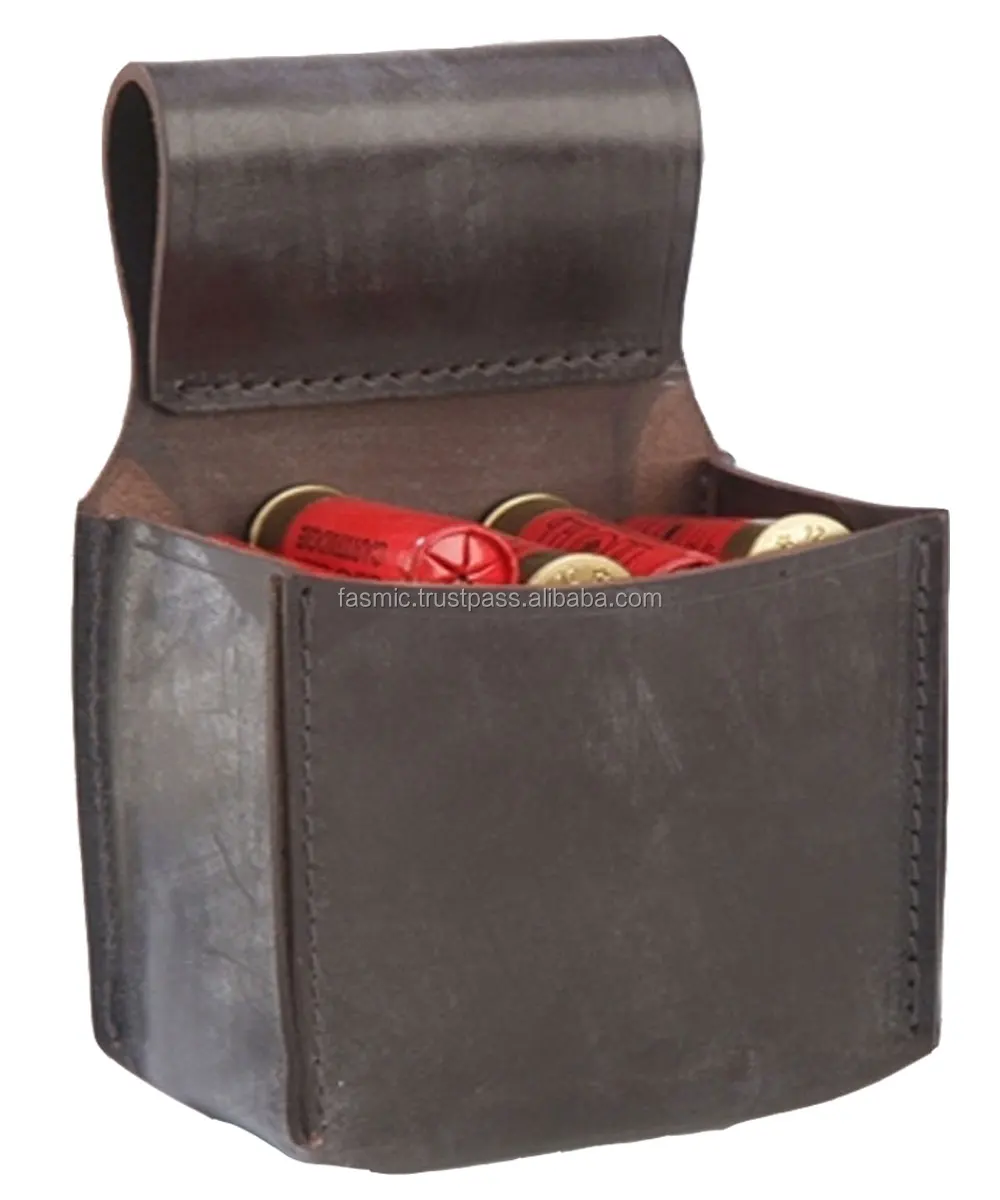 Original Leather Bullet Cartridge Belt Pouch - Buy Small Leather ...