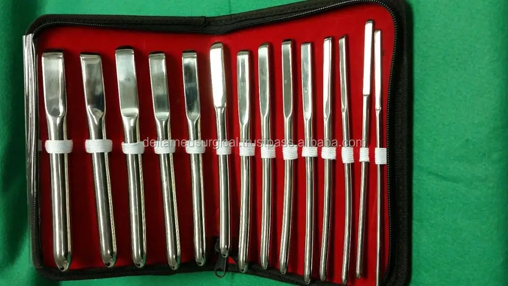 Medical High Class Hegar Uterine Dilator Sounds Set Surgical Instrument ...