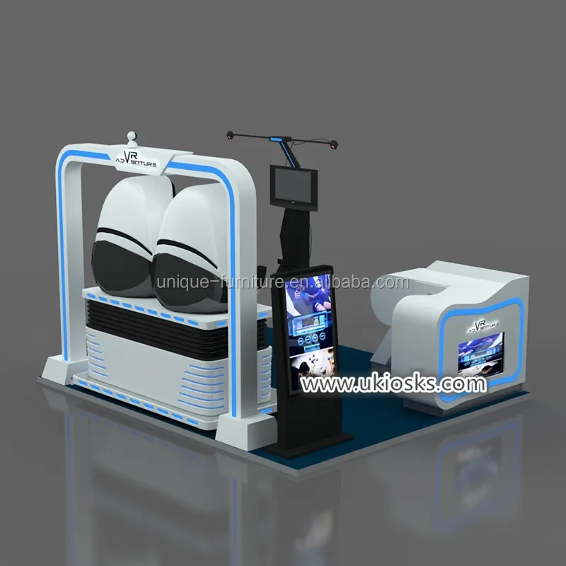 Attractive Retail 3D VR Experience Kiosk for Shopping Mall