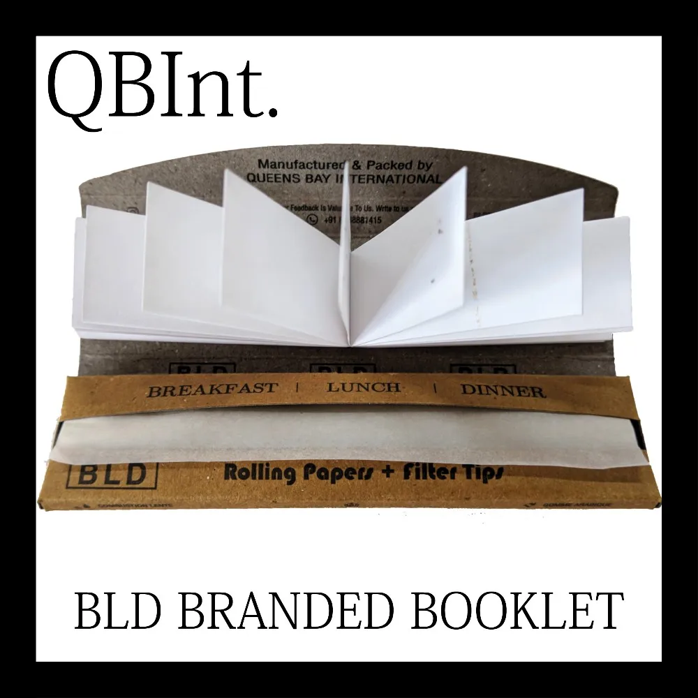 Custom Rolling Paper Booklet Packaging - Buy Rolling Paper Product on ...