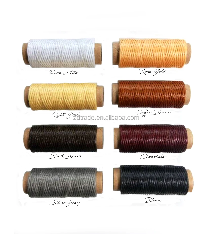25yards Leather Thread Waxed Polyester Thread Leatherworking ...