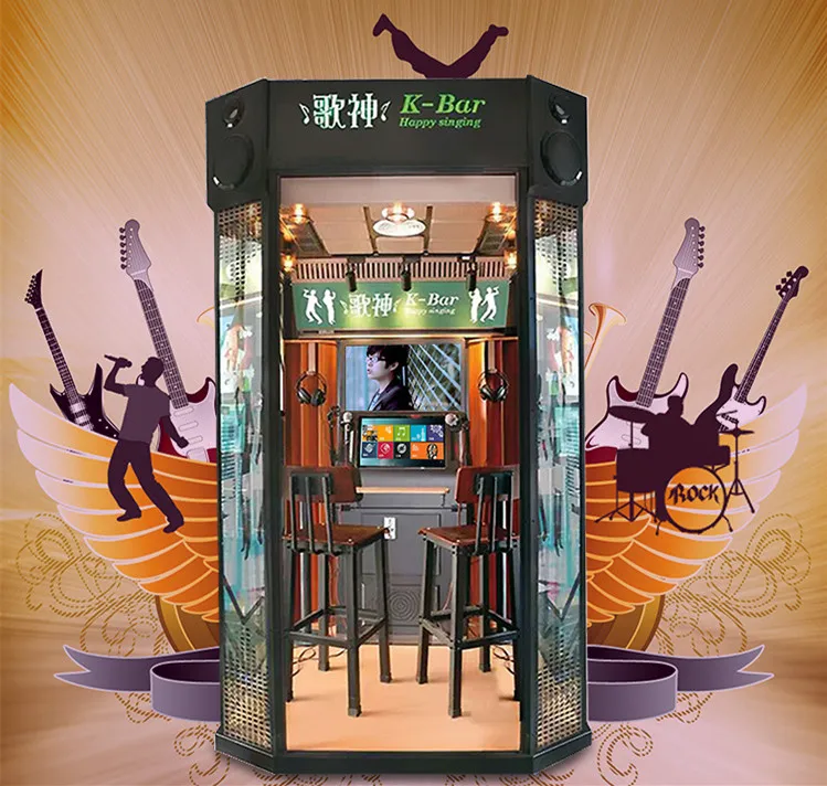 Arcade Singing Simulator Game Machine - Mini KTV Experience