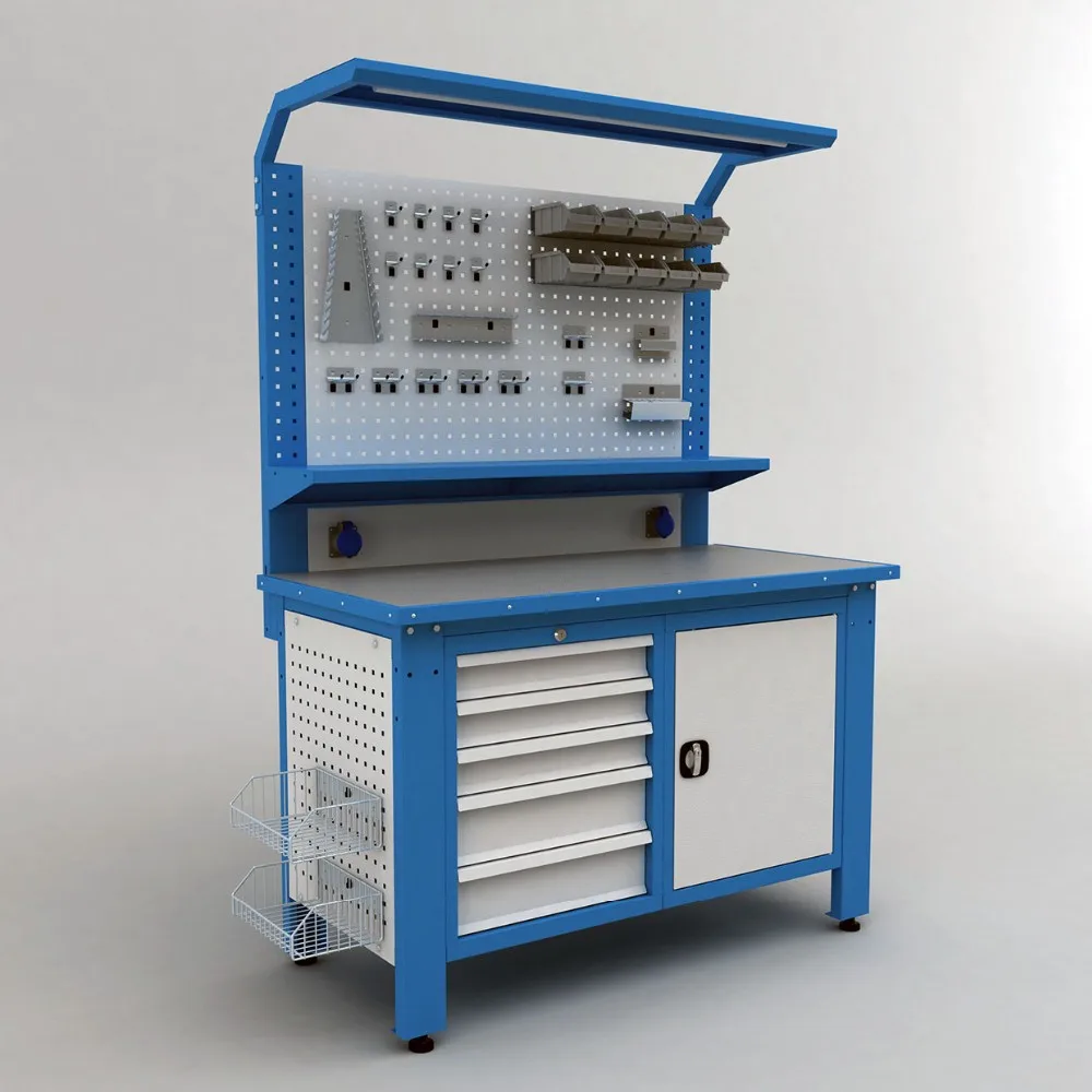 Metal Workshop Table for Garage Tools - Durable & Versatile