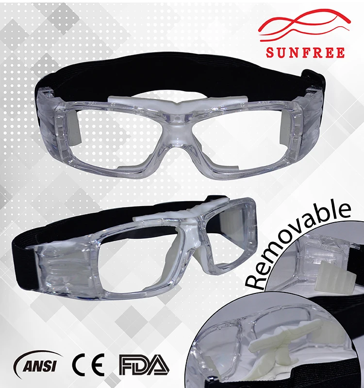 Made in Taiwan MIT custom logo sport goggles handball sports glasses ...