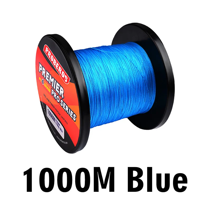 Proberos 4 Stands 1000m 100lb Strong Pe Braided Multiflament Fishing Line - Buy Multifilament ...