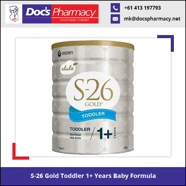 S26 Gold Toddler 1+ Years Organic Baby Formula - Buy Baby Formula ...