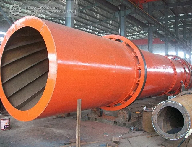 Small Scale Rotary Kiln Dryer for Lime/silica Sand/cement Industry