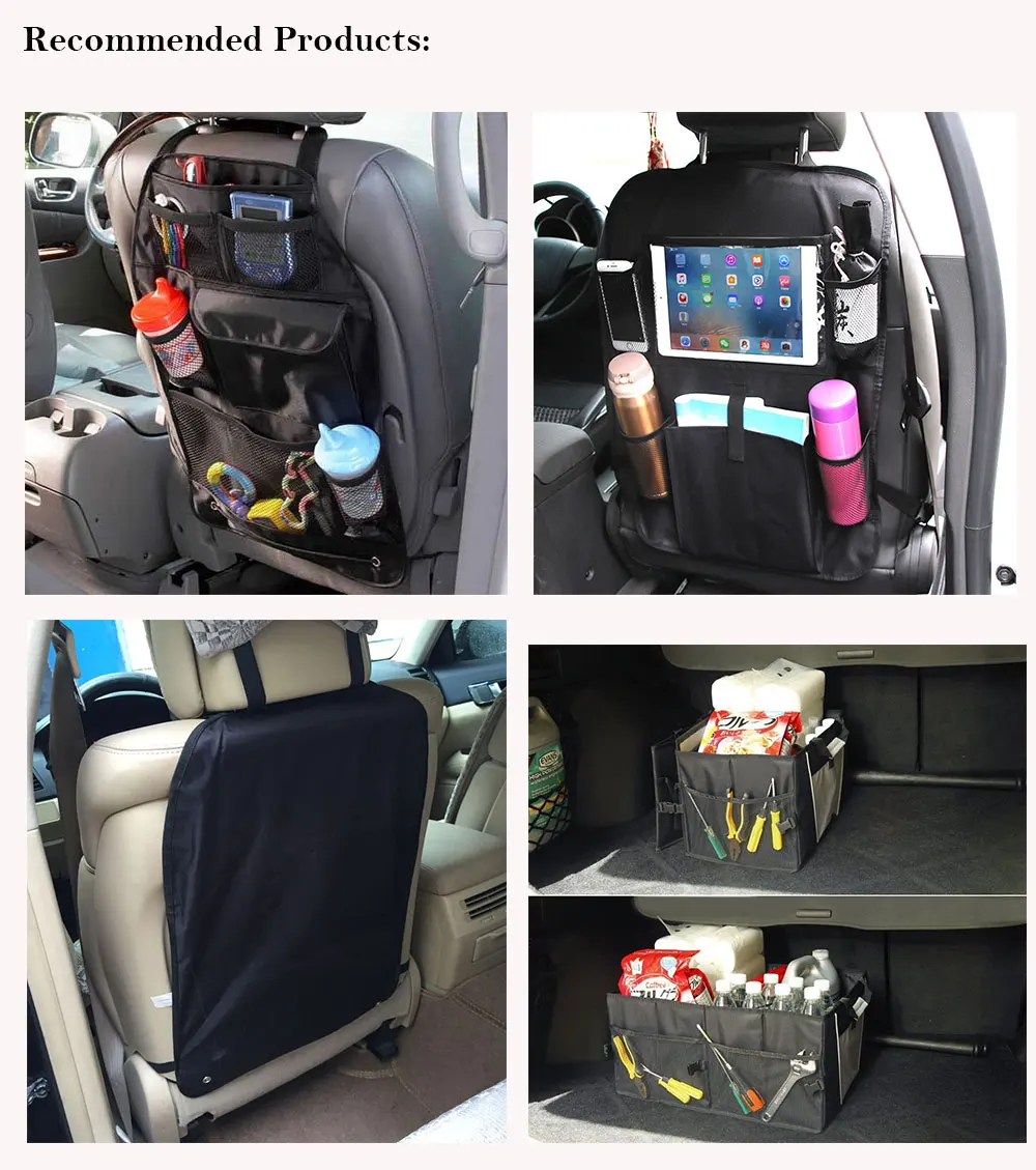 Vehicle Trunk Organizer Multipurpose Waterproof Custom Smart Car ...