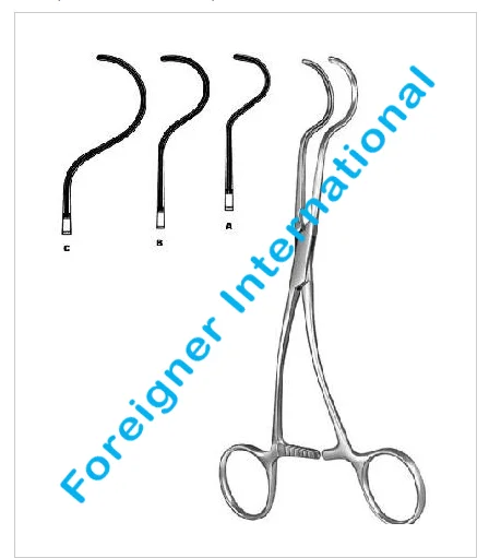 Bainbridge Atrauma Multipurpose Vascular Clamp Stainless Steel,18.5 Cm ...