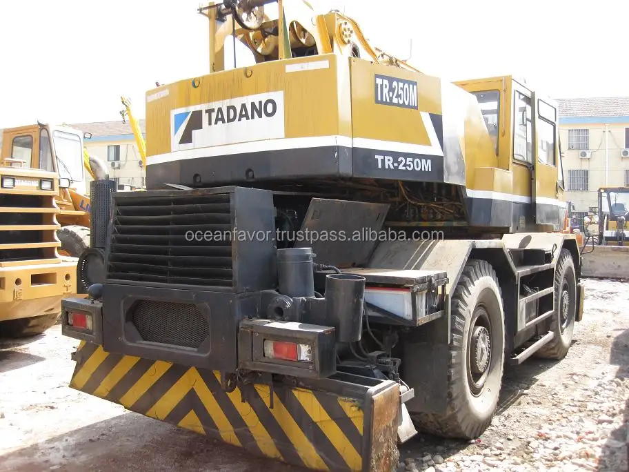 Japan Made Original Tadano 25 Ton Rough Crane Tr 250m,Second Hand Cheap ...