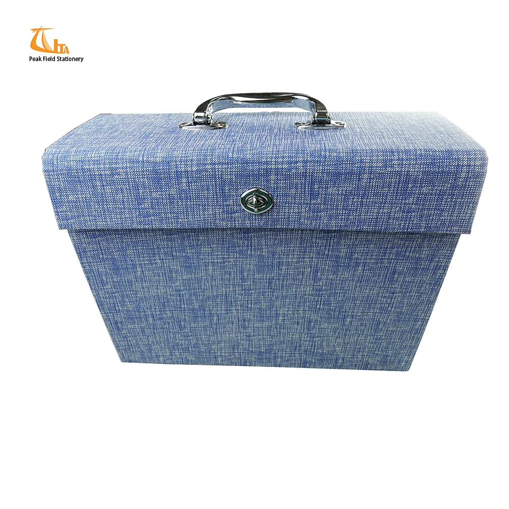 Top Quality Portable Cardboard A4 Expanding File Folder