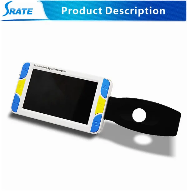 5.0-inch Handheld Electric Magnifying Glass 4x To 32x - Buy Handheld ...