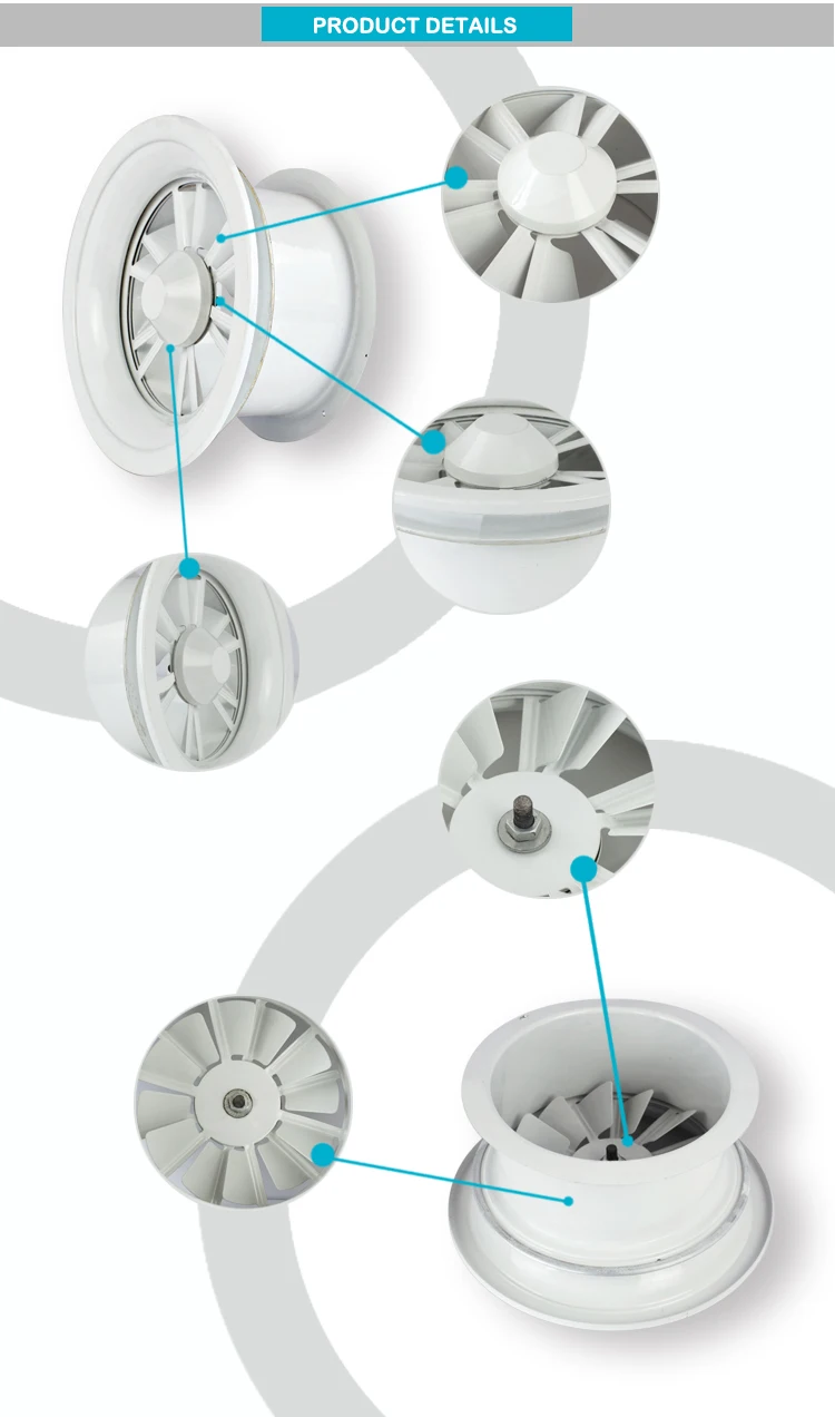 Round Air Swirl Circle Diffuser for Heating and Cooling| Alibaba.com