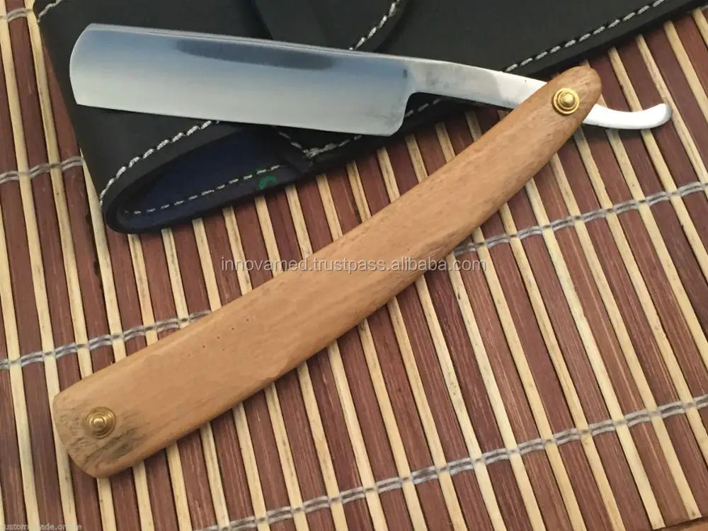 Barber Razor Salon Straight Cut Throat Wet Classic Shaving Yellow - Buy ...