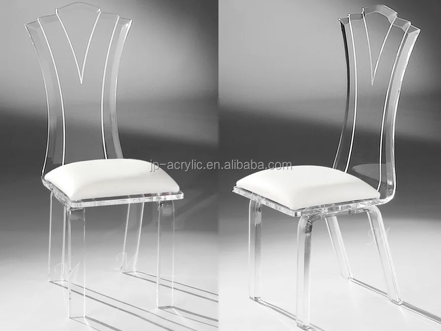 Wholesale Clear Princess Acrylic Back Chair Plexiglass Lounge Seat ...