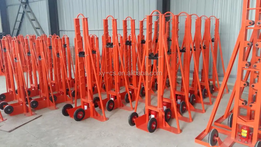 10 Ton Cable Drum Stand Hydraulic Cable Jack Stand Reel Stand - Buy ...