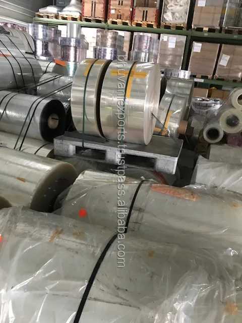 PET Film Rolls - High Gloss, Water Soluble, Soft PET