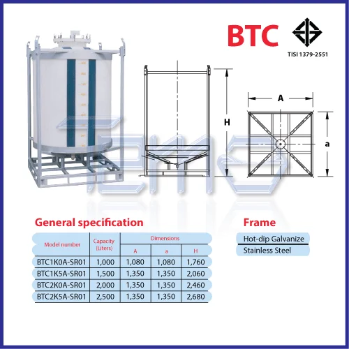 Intermediate Bulk Container - Durable Liquid Storage
