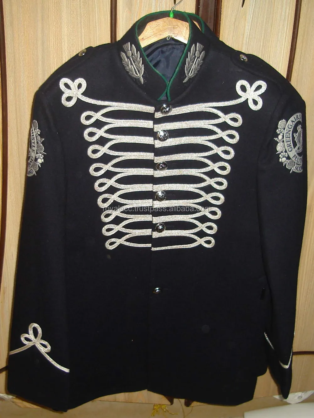 British Surplus Mess Dress Blue Ceremonial Jacket Tunic Customized ...