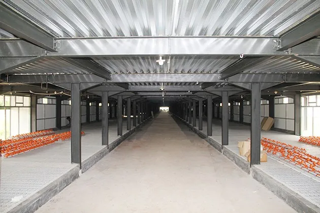 Double Storey Steel Structure Warehouse Building With Super Power Floor ...