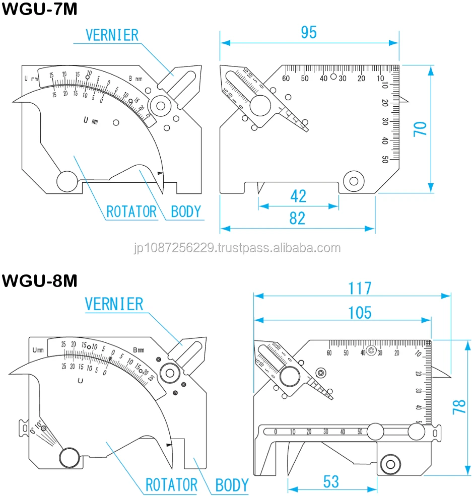 Sk Niigata Seiki Welding Gauge Wgu-8m - Buy Wgu-8m,Niigata Seiki,Welding Gauge Product on ...