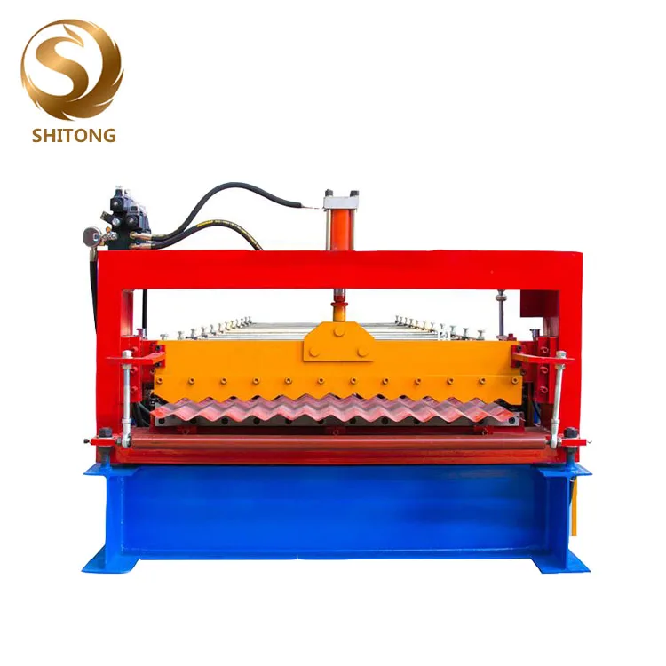 1064 Aluminium Corrugated Iron Sheet Making Machine - Buy Aluminium ...