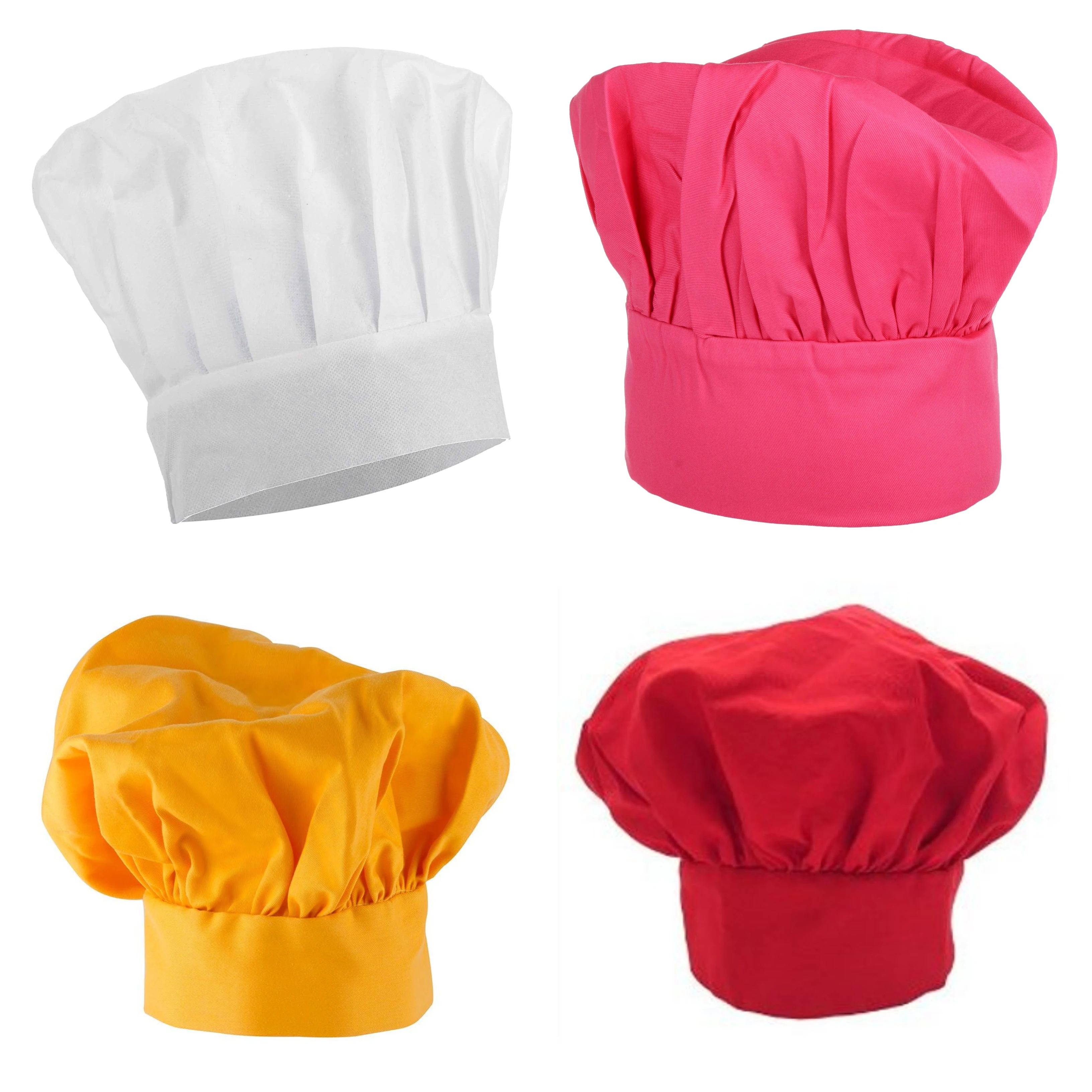 Standard Size Kitchen Cook Caps - Chef Hat for Hotels & Restaurants