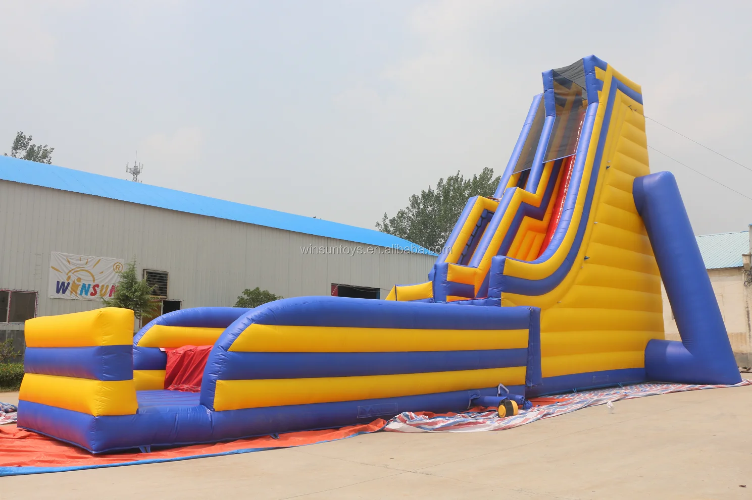 11m High Inflatable Slides,Drop Kick Water Slide Inflatable Slides ...