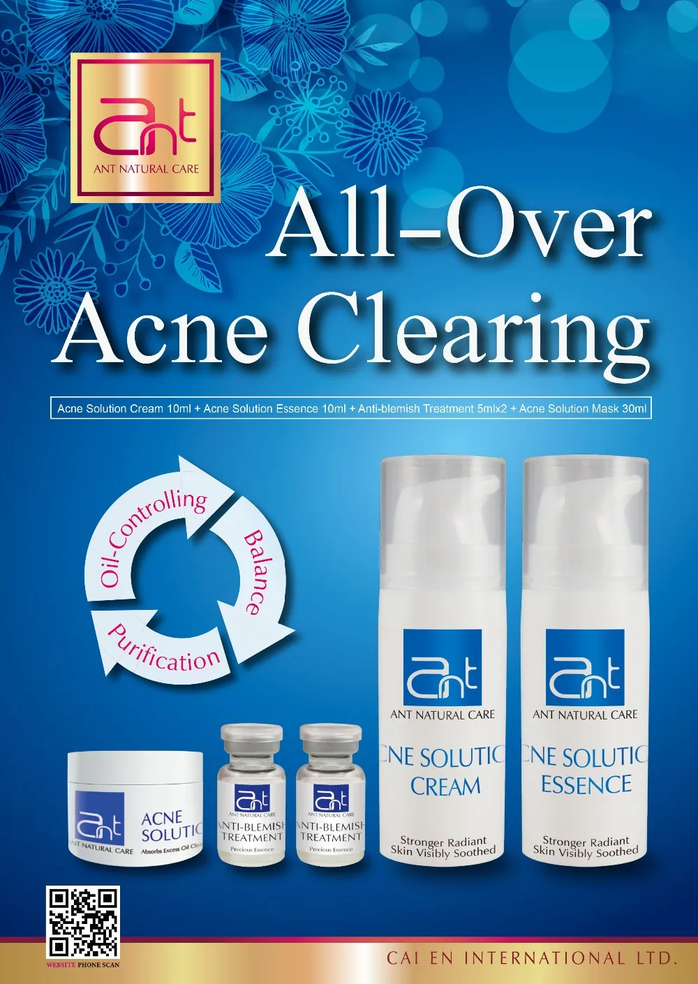 Free Sample Private Label Anti Acne Facial Cream Oily Skin - Buy ...