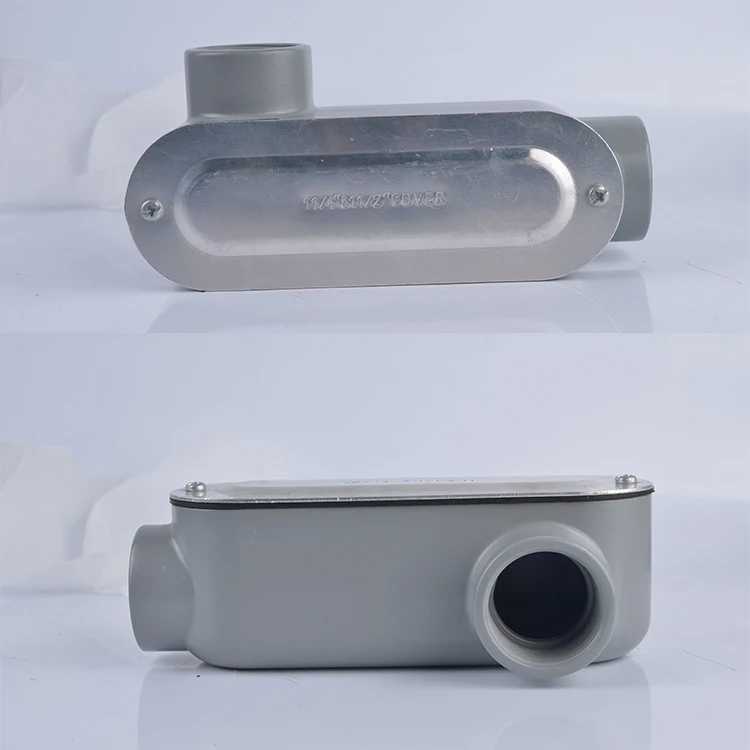 Conducto eléctrico estándar homologado EMT LB tipo 3/4 ", salida de ...