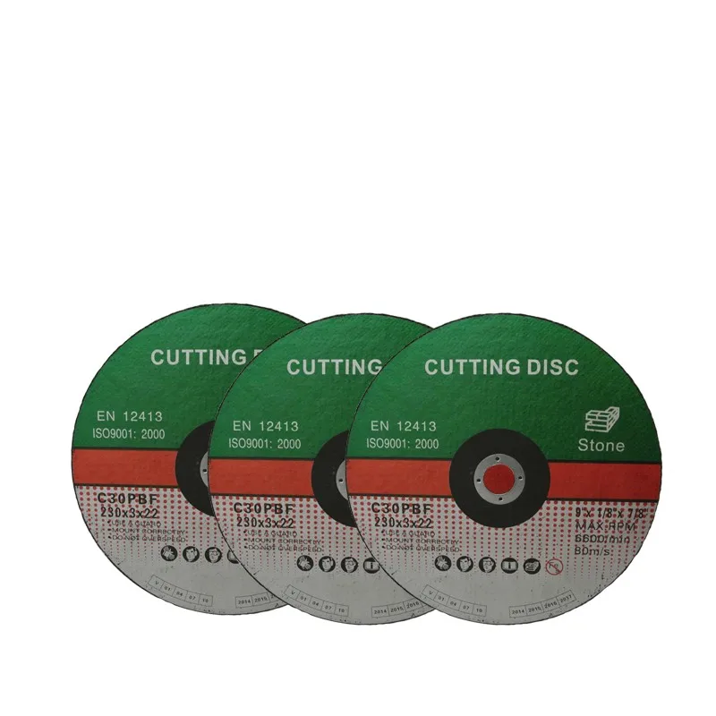 50 Pc - 9 Inch Discs 230x3x22 Silicone Carbide Stone Cutting Disc For ...