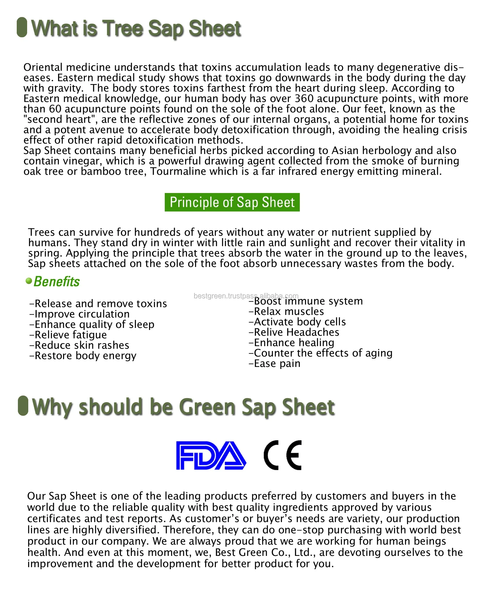 Green Sap Sheet,Detox Foot Patch- Forest,Detox Foot Pad With Natural ...