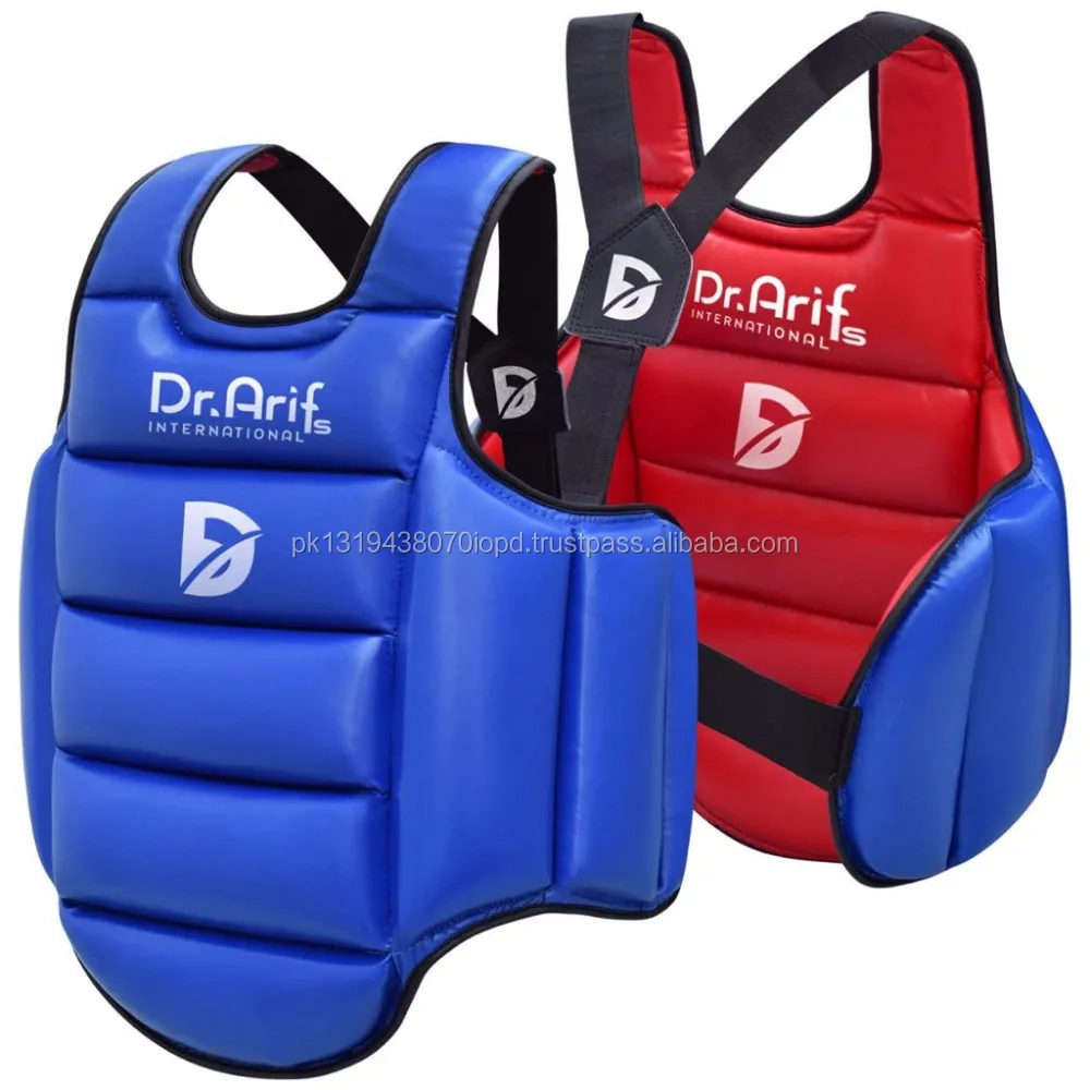 Professional Boxing Body Protector Chest Guard For Mma Karate Taekwondo ...