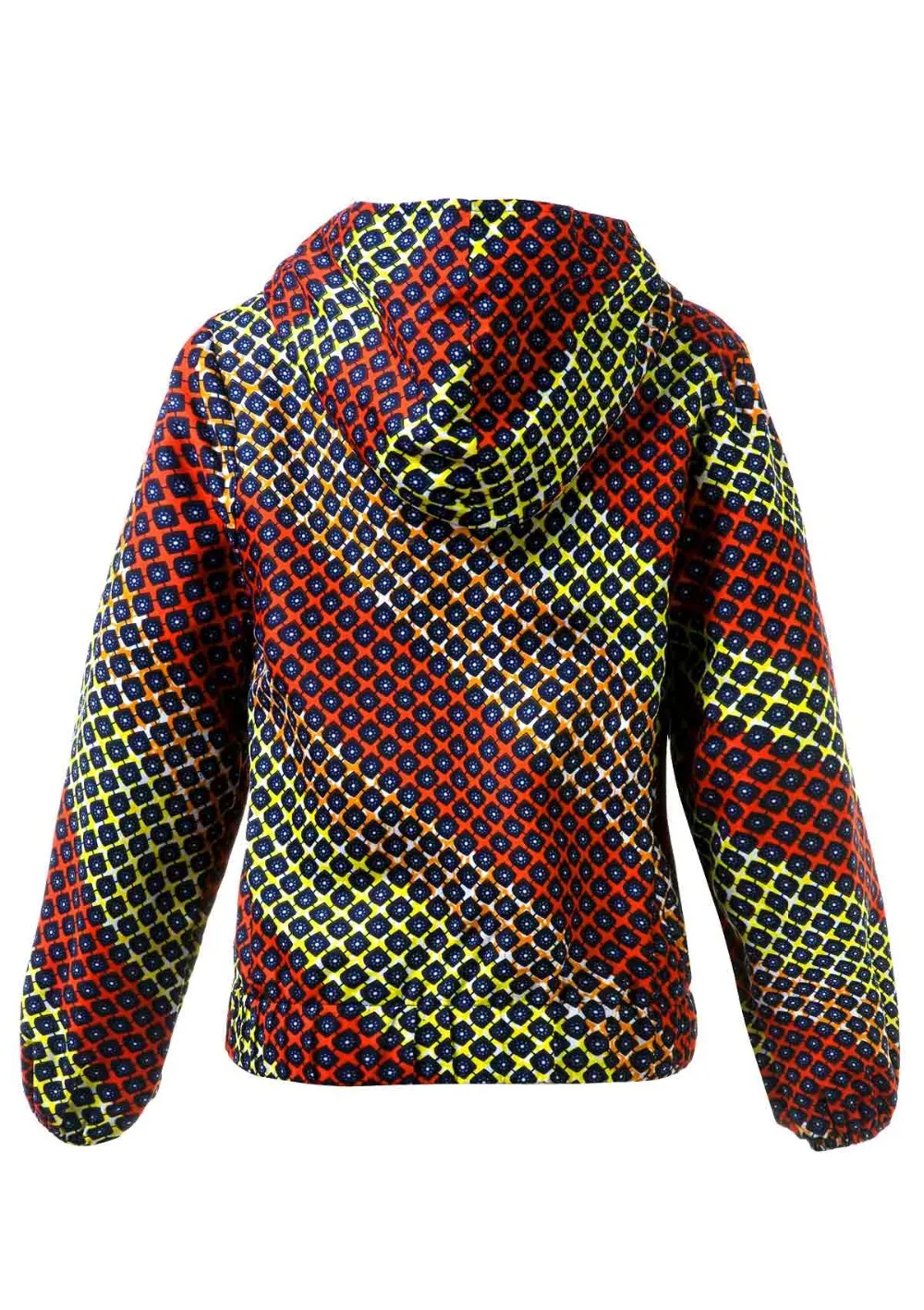 Wholesale Customized African Kitenge Designs Ladies Hoodie Jacket ...