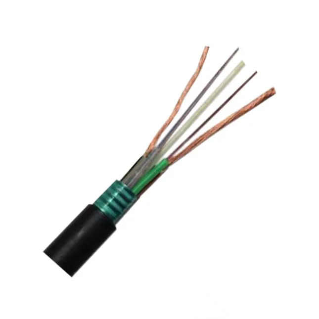 Composite/hybrid Fiber Optic Cable With Power Wire Supply Of Short ...