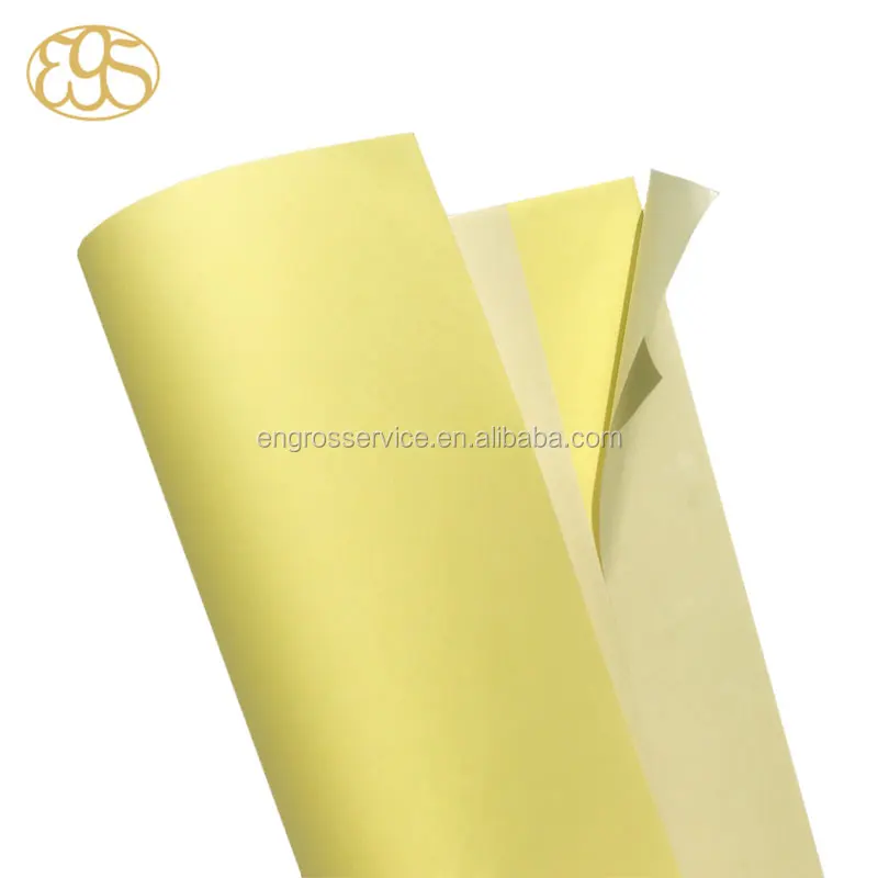 A4 Adhesive Yellow Label Sticker Printing Paper - Freon-proof