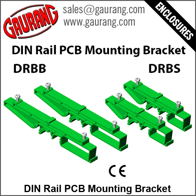DIN Rail PCB Mounting Bracket - Supporti Montaggio PCB