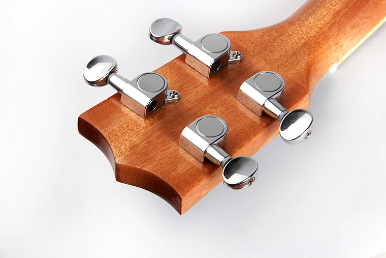 High-End 4 Strings Ukulele - Solid Wood Design with nylon Strings for ...