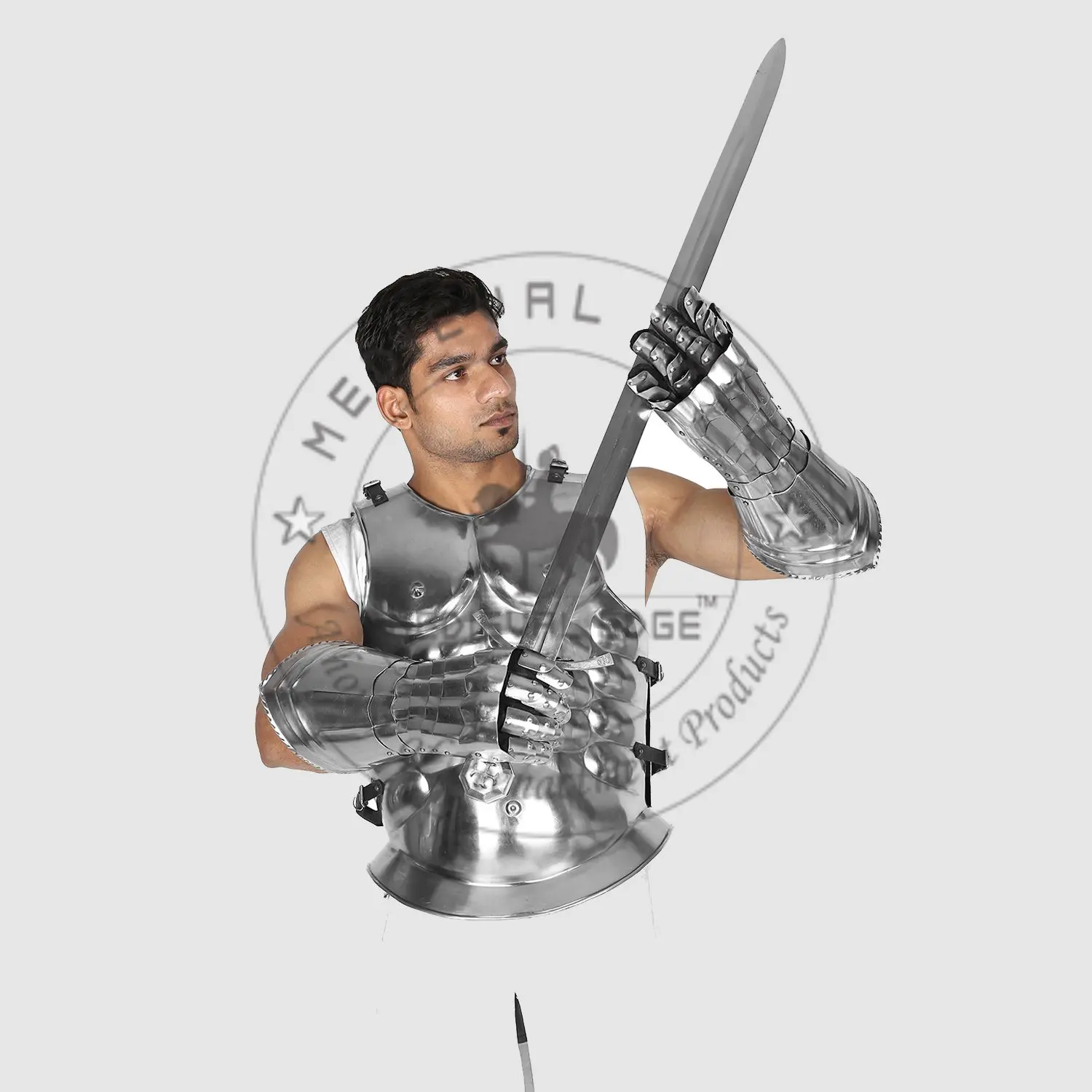 300 Spartan Muscle Armor Roman King Leonidas 300 Breastplate With ...