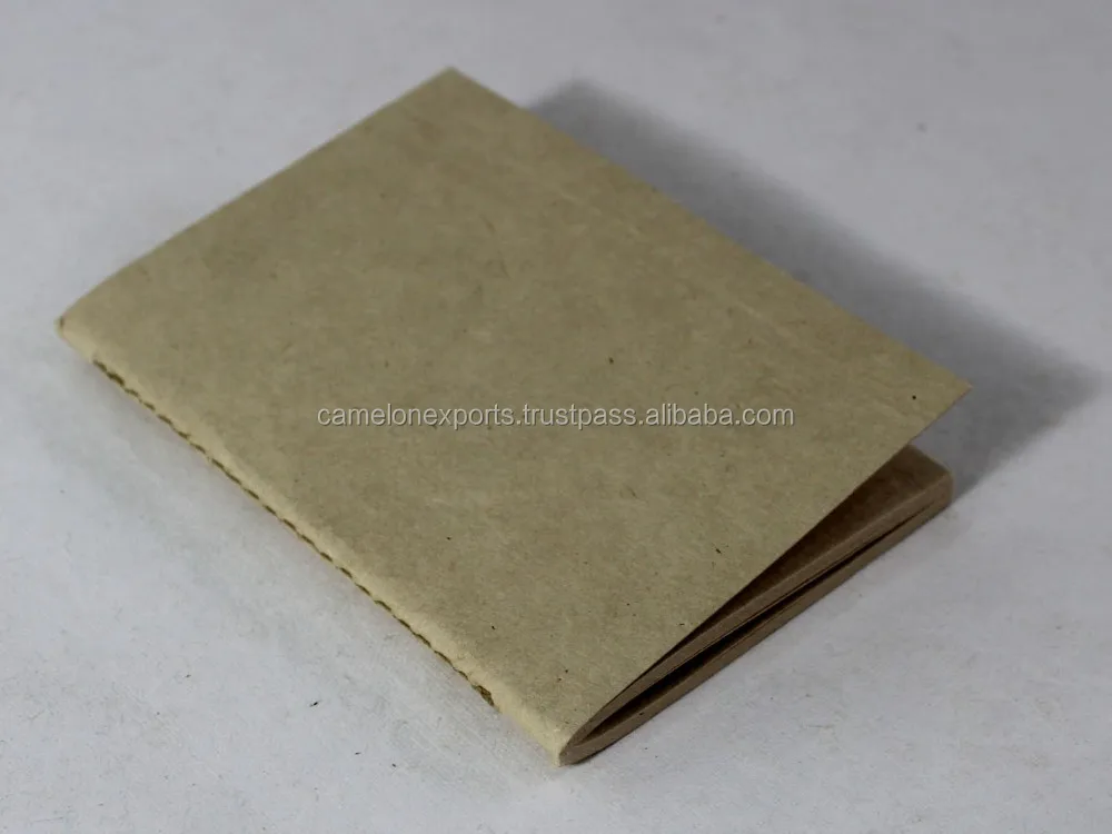 Wholesale Eco-Friendly Promotional Soft Cover Hemp Paper Natural Color ...