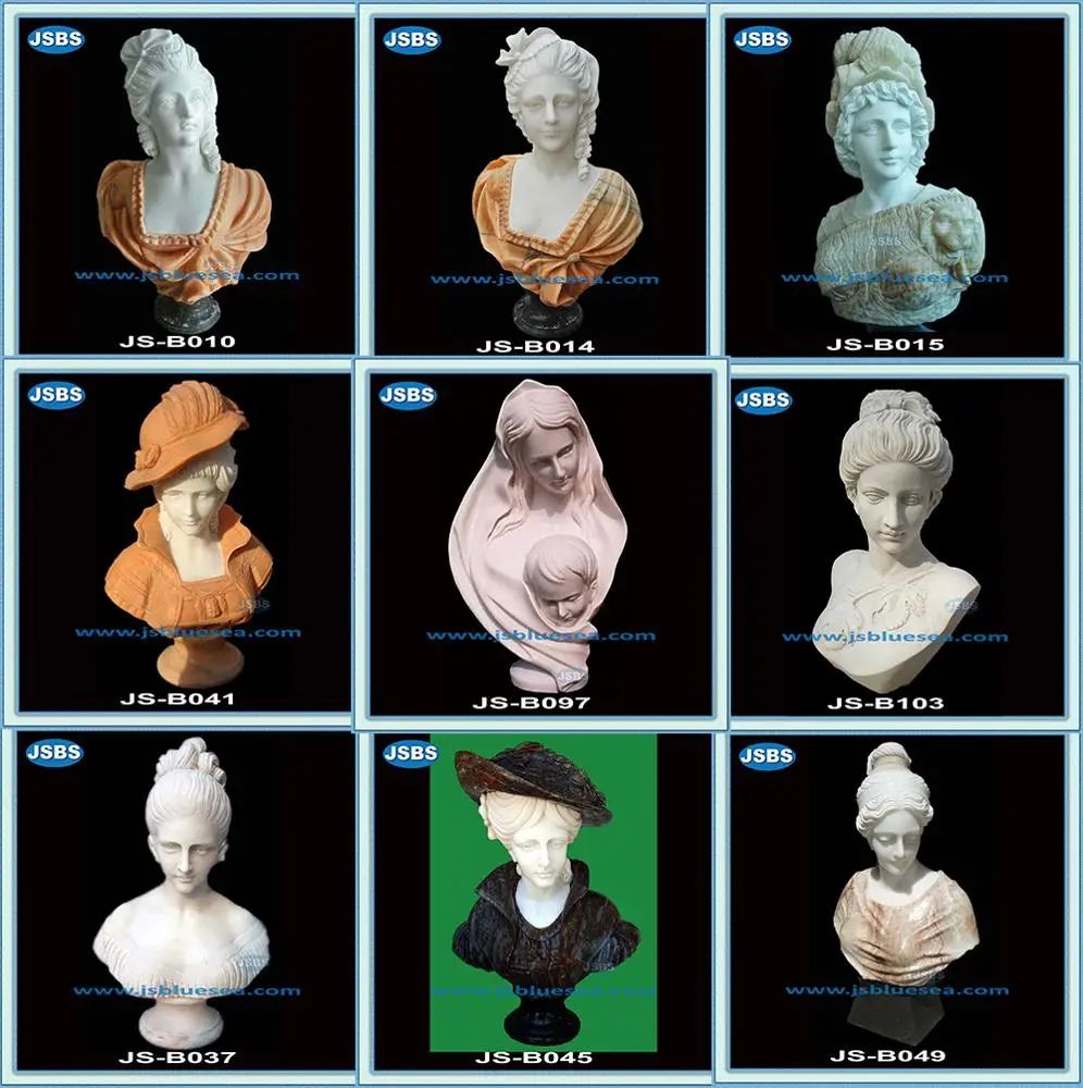 White Marble Stone Famous European David Bust Sculpture - Buy David ...