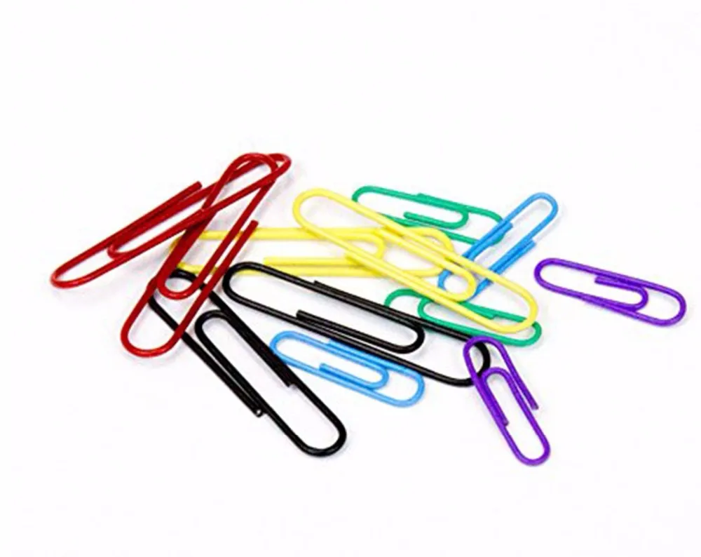 Vinyl Coated 33 Mm Paper Clips 80/clamshell - Buy Paper Clips,Vinyl ...