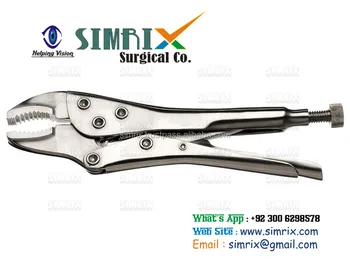 Vise Grip Bone Pliers Stainless Steel 20.5cm / 8",Orthopedic Surgical ...