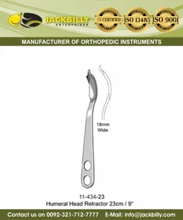 Browne Deltoid Retractor 28 Cm Handle With Ring/ Orthopedic Retractors ...