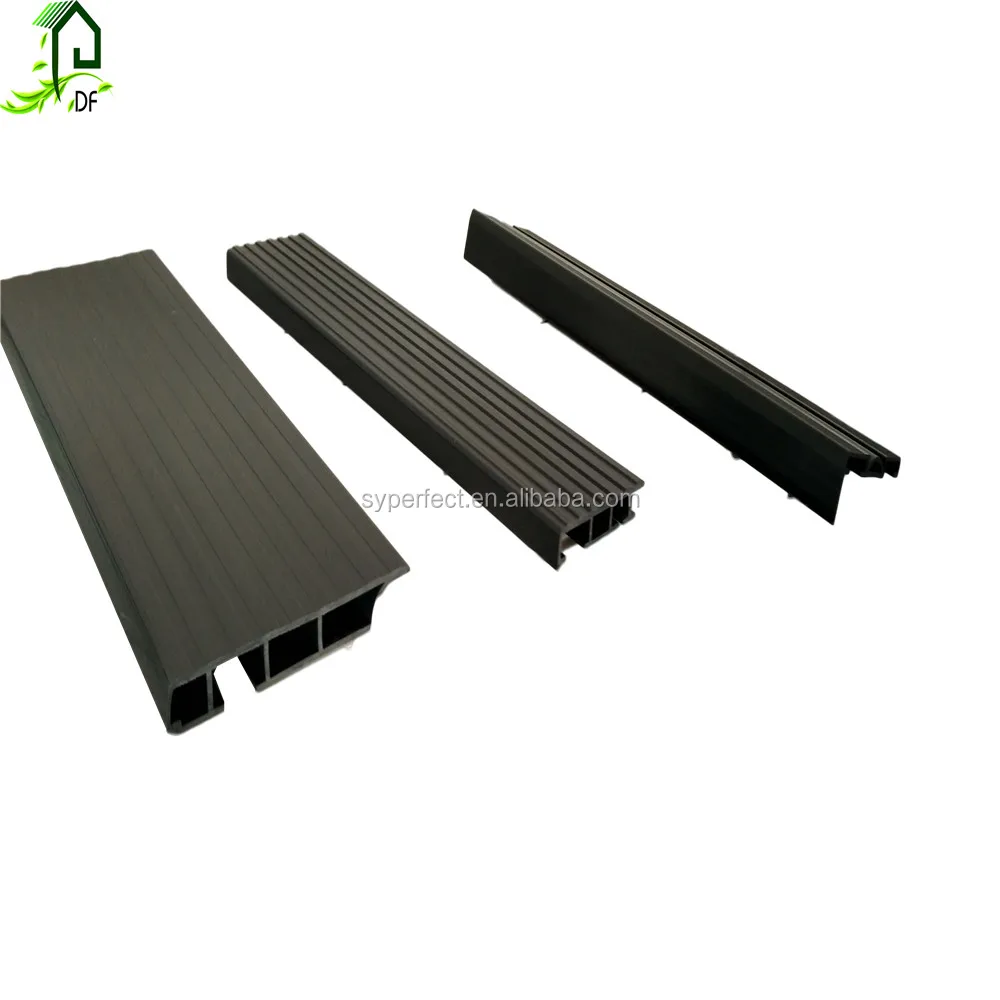 L Shape Plastic Extruded PVC Customized Profile for Hydroponics