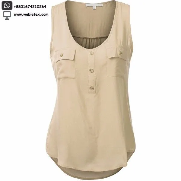 Ladies Sleeveless Tops,Stylish Blouses - Buy Ladies Sleeveless Tops ...