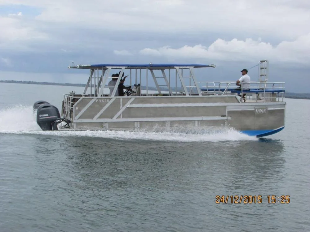 CE Certified 12m Marine Aluminum Passenger Boat from China