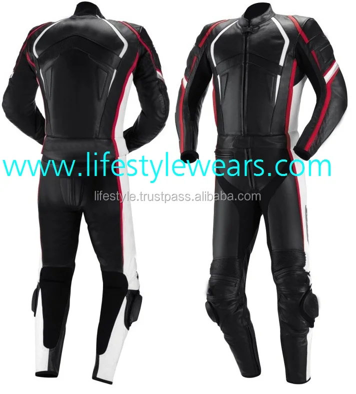 One Piece Motorcycle Leather Suit White Leather Motorcycle Suit Leather ...