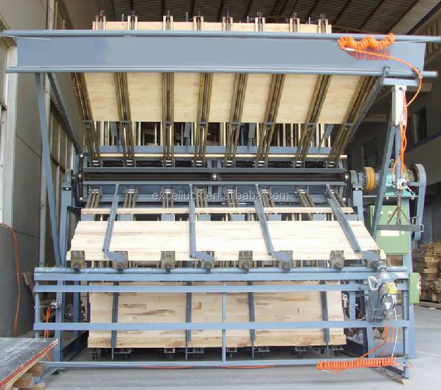 Pneumatic Hydraulic Woodworking Machine - Rotary Clamp Carrier